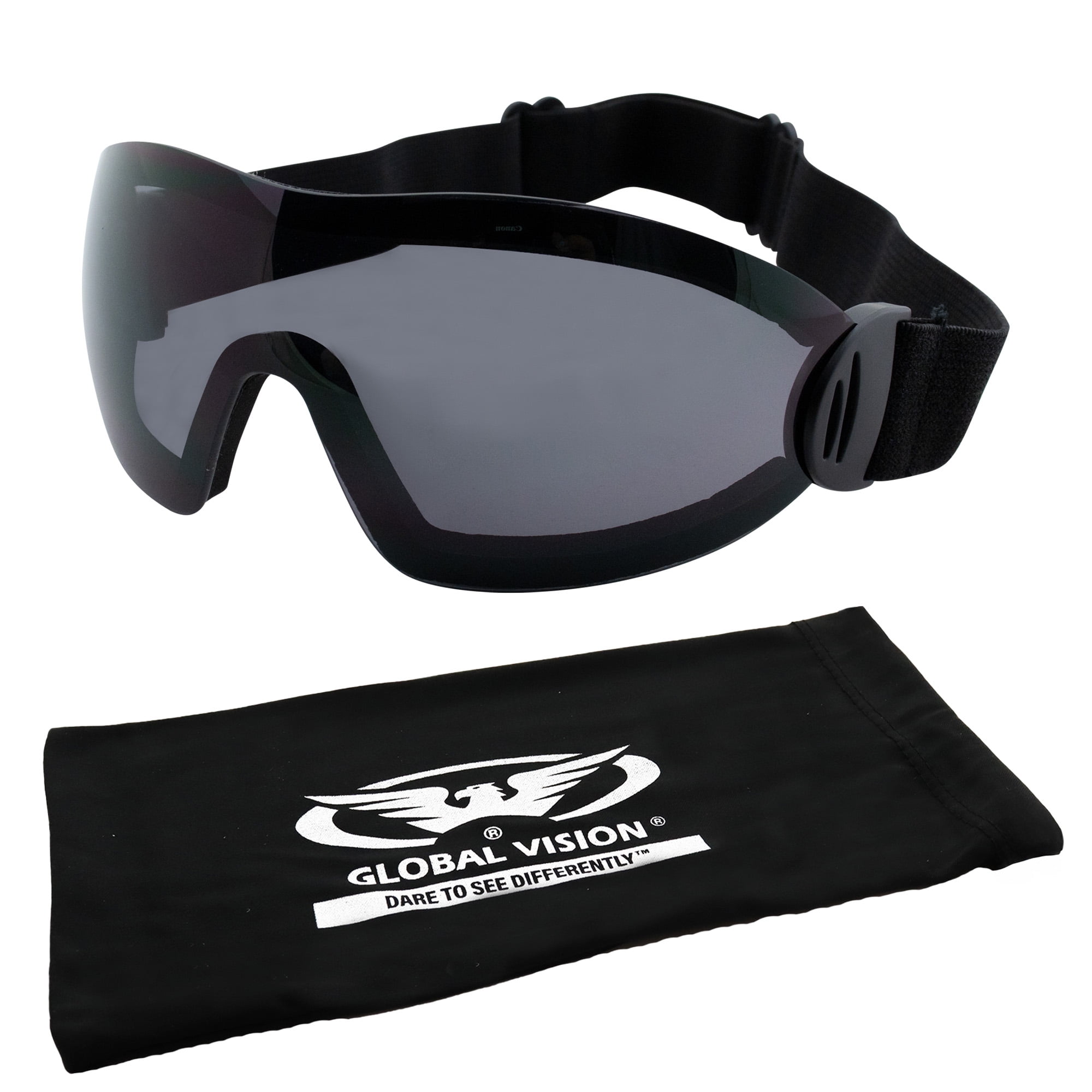 Global Vision Flare Wing Skydiving Goggles Paragliding Smoke Tint ...