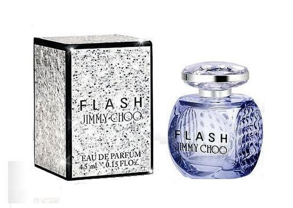 FLASH * Jimmy Choo 0.15 oz / 4.5 ml Mini EDP Women Perfume Splash ...