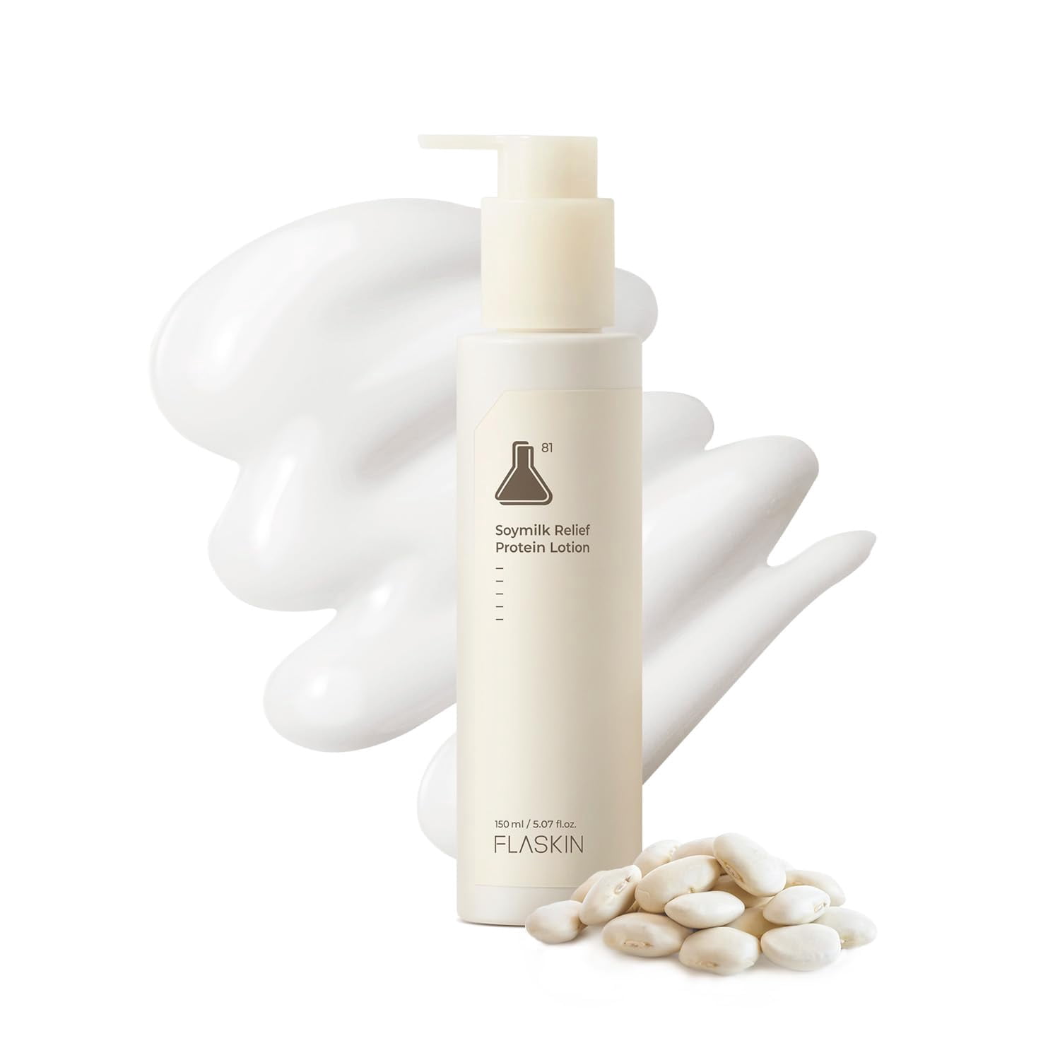 FLASKIN Milky Lotion | IFF17 Soymilk Relief Protein Lotion | Barrier ...