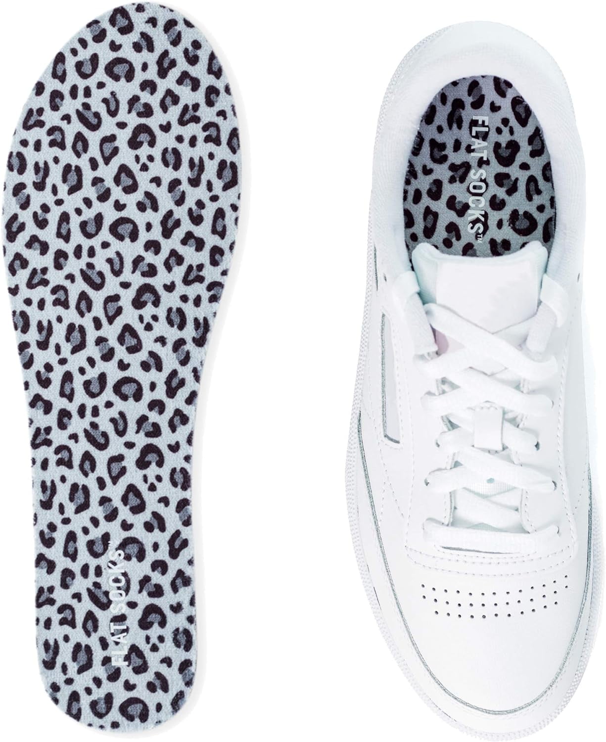 FLAT SOCKS No Show Socks, Sockless Shoe Liner, No Slipping, No Stinking ...