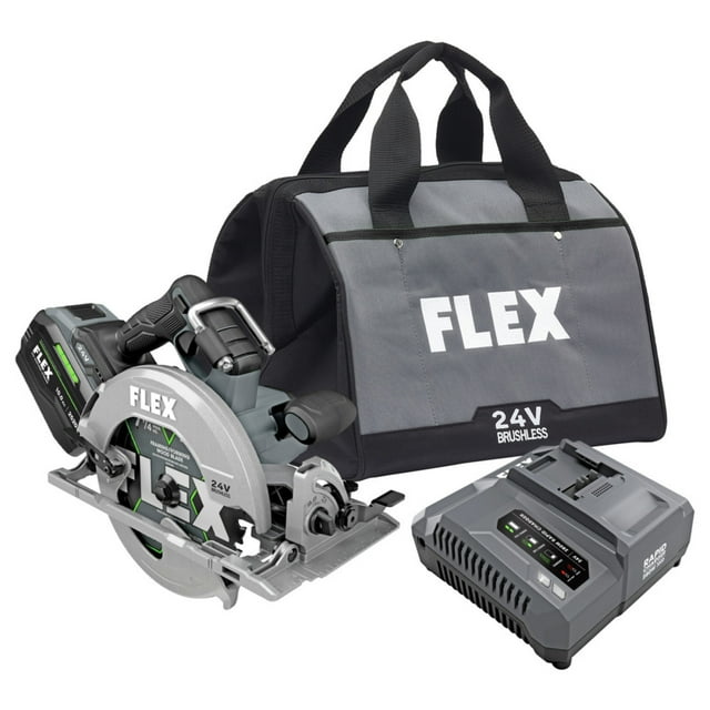 FLEX 2000W 24V 7.25 in Circular Power Saw, 5800 RPM - Walmart Business ...