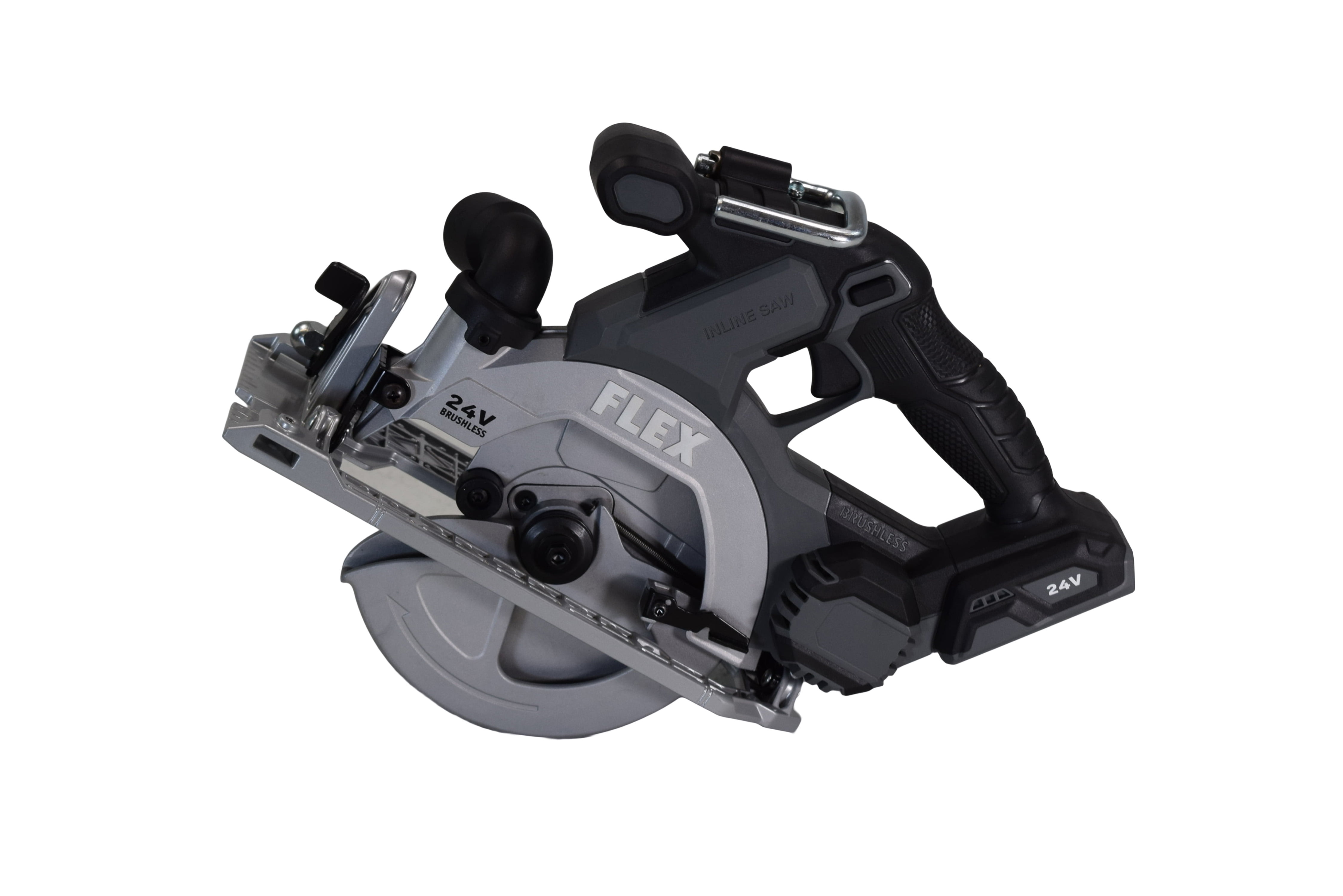 FLEX FX2131A-Z 24V Cordless Brushless 6-1/2" In-Line Circular Saw (Tool ...