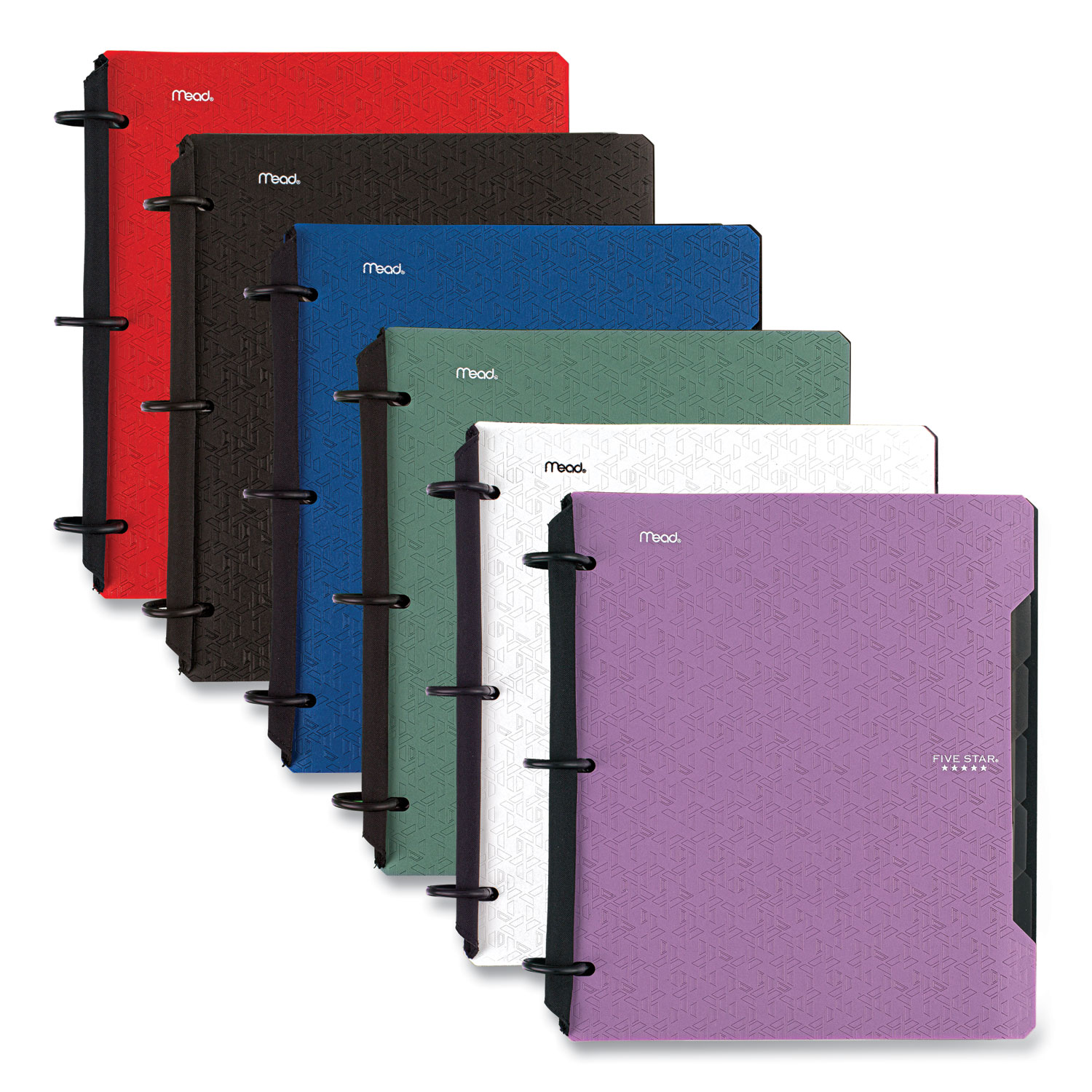 FLEX Notebinder, 5-Subject, Medium/College Rule, Randomly Assorted ...