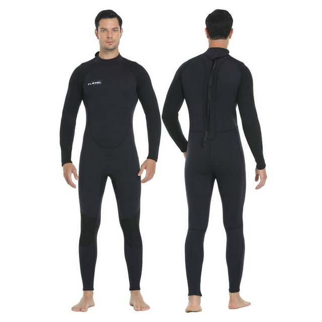 Free Shipping! FLEXEL Women Full Wetsuit Men 3mm Neoprene Surfing Wet ...