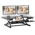 FLEXISPOT 47 " Height Adjustable Stand Up Desk Converter, Height ...