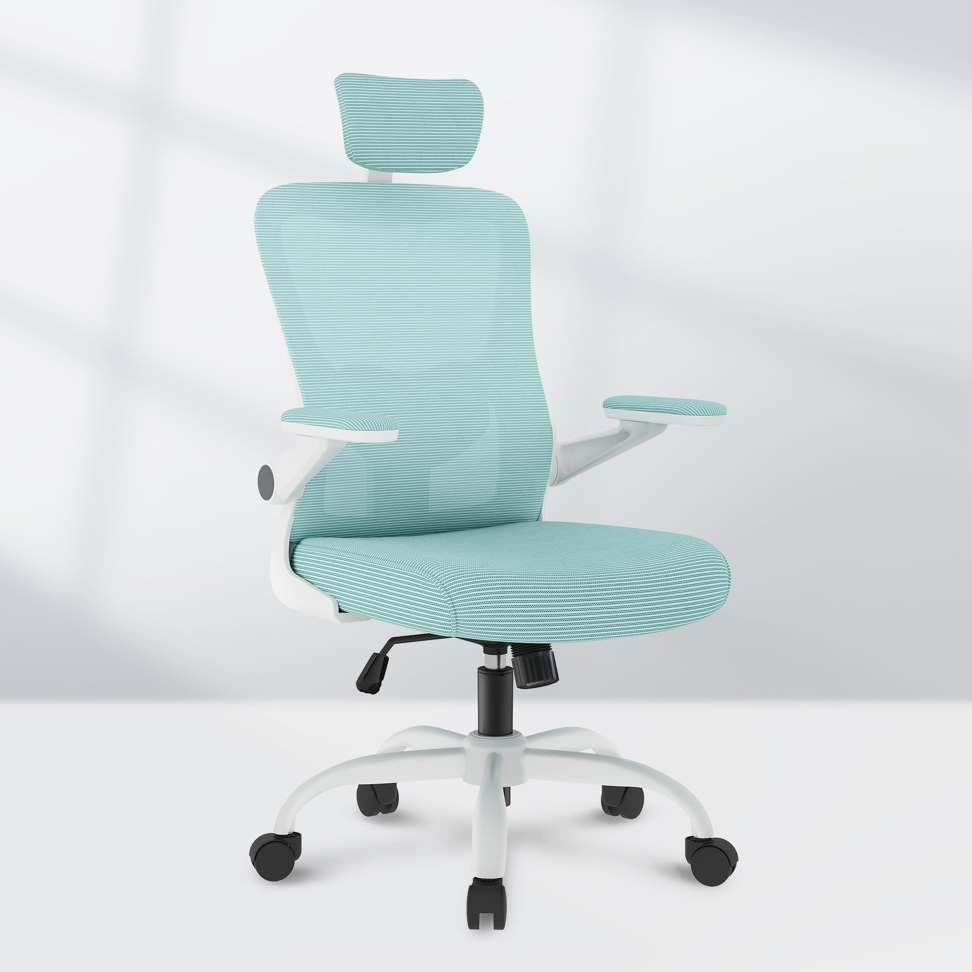 FLEXISPOT Ergonomic Office Chair with 3D Flip-up Armrests, Adjustable ...