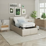 Flexispot Twin XL Adjustable Bed Frame with Wireless Remote, Zero ...