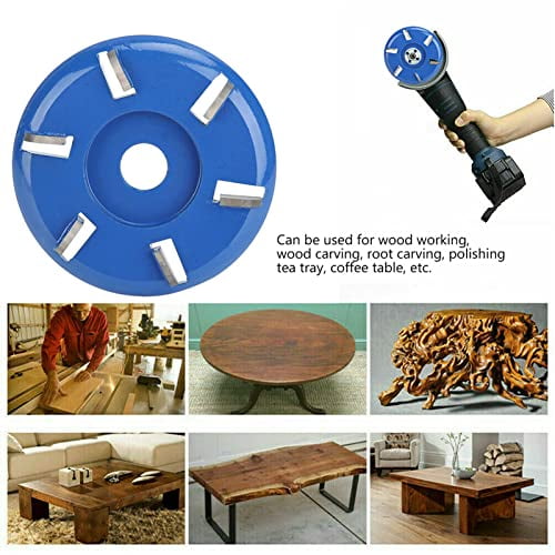 FLEXMAN 6 Teeth Wood Turbo Carving Disc, 3.5 Alloy Steel Grinder ...