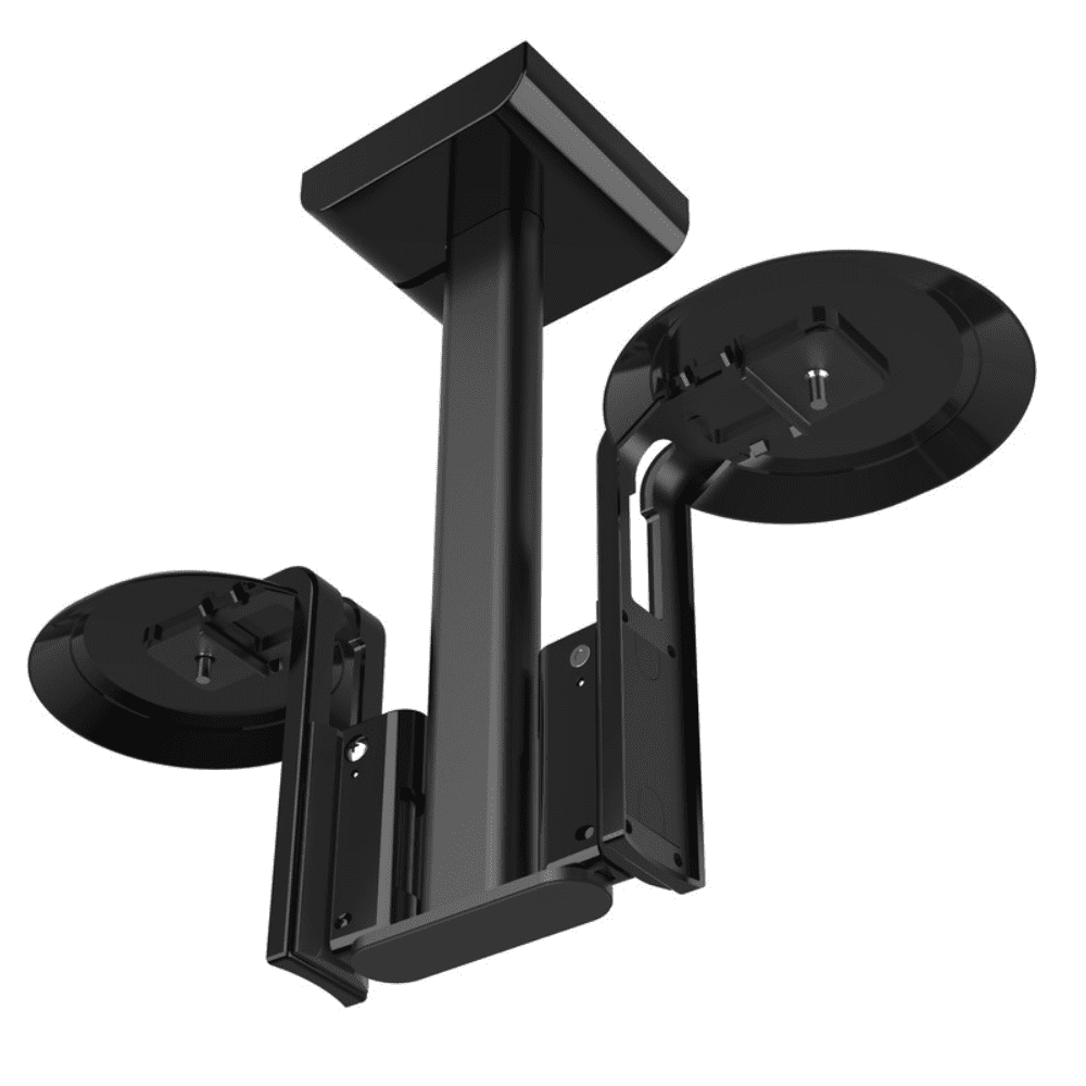 FLEXSON Ceiling Mount for Two Sonos ERA 100 (Black, Pair) - Walmart.com