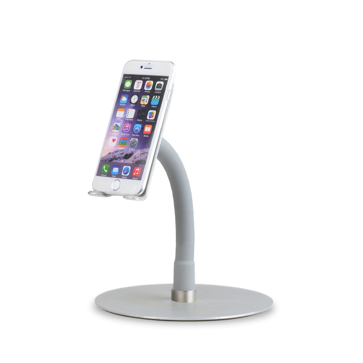 FLEXTAND™ - 6" Flexible Aluminum Phone Stand w/ Camera Adapter ...
