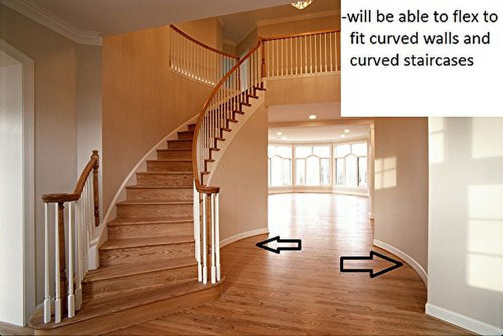 FLEXTRIM #1X4 Flexible Flatstock: 3/4" x 3-1/2" x 12 feet Long for ...