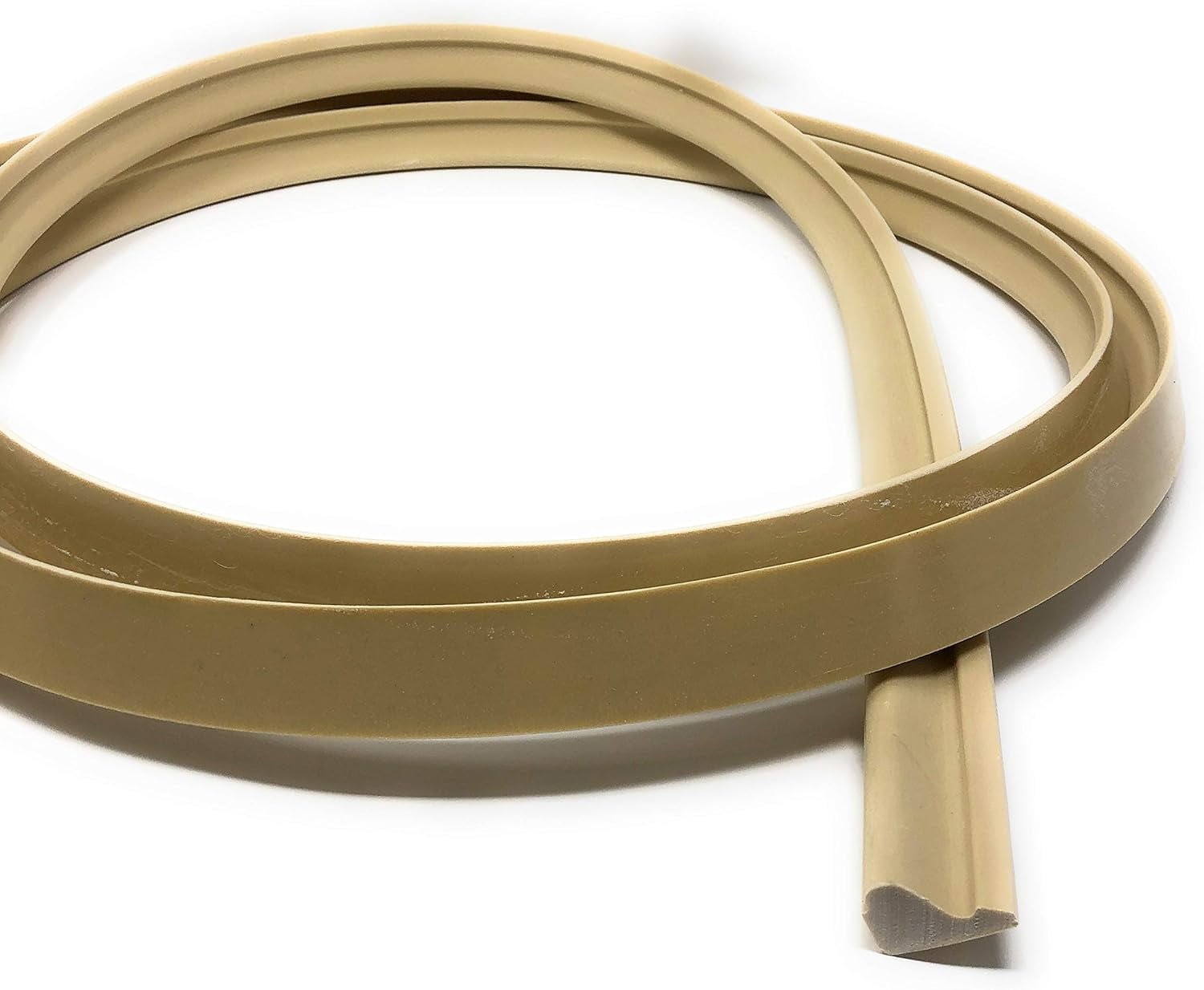 FLEXTRIM Flexible Base Cap Molding #WM164: 11/16" x 1-1/8" - 12 ft Long ...