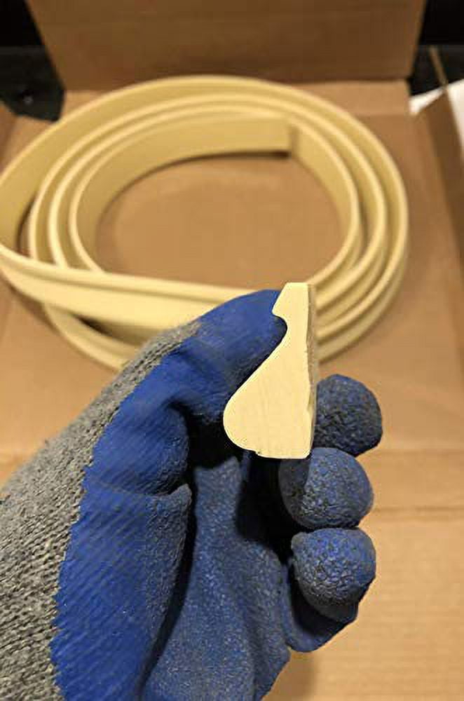 FLEXTRIM #WM163 Flexible Base Cap Molding: 11/16" Thick x 1-3/8" Wide ...