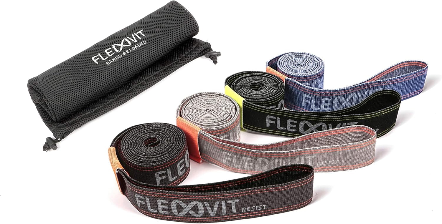 FLEXVIT Resist Band (78” Length) - Professional Grade Fabric Resistance ...