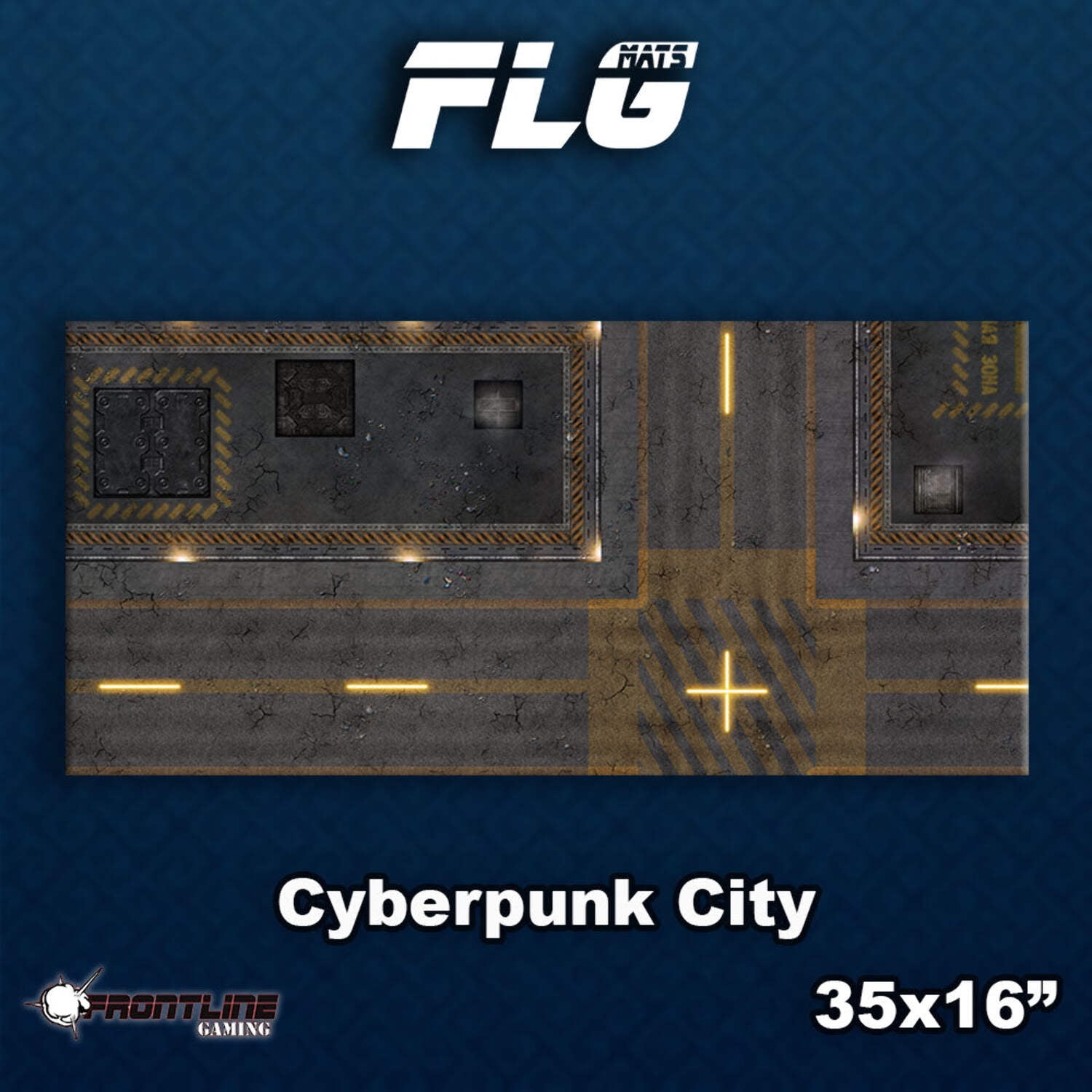 FLG Mats: Cyberpunk City 1 - Walmart.com