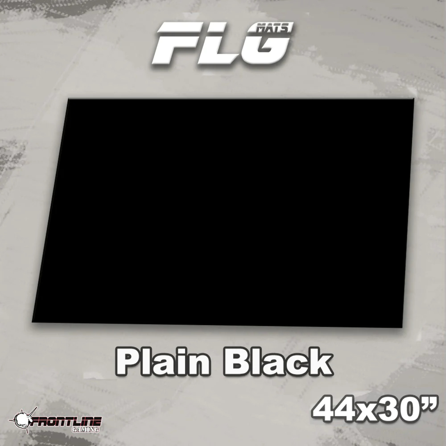 FLG Mats: Plain Black - Walmart.com