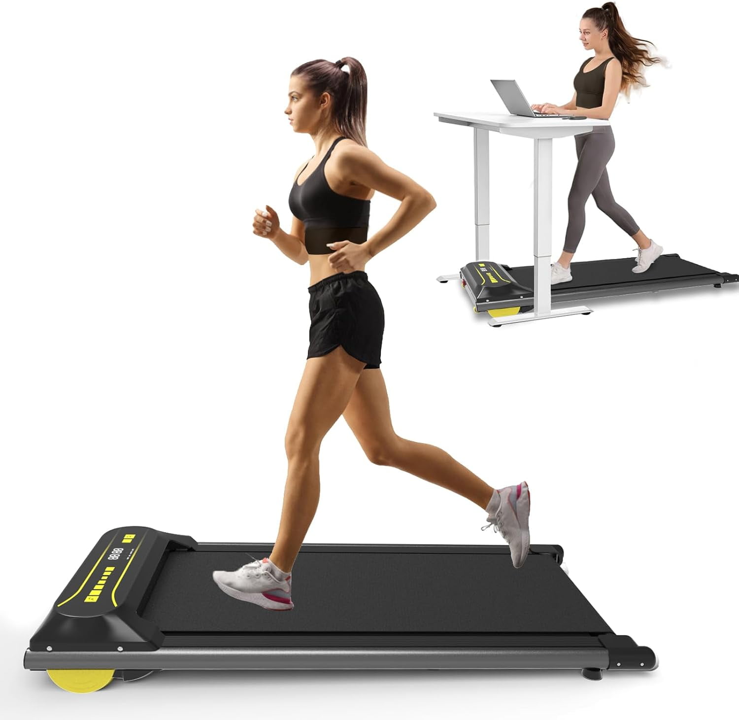 FLIMDER Walking Pad Running Machine Walking Machine for Home Under Desk ...