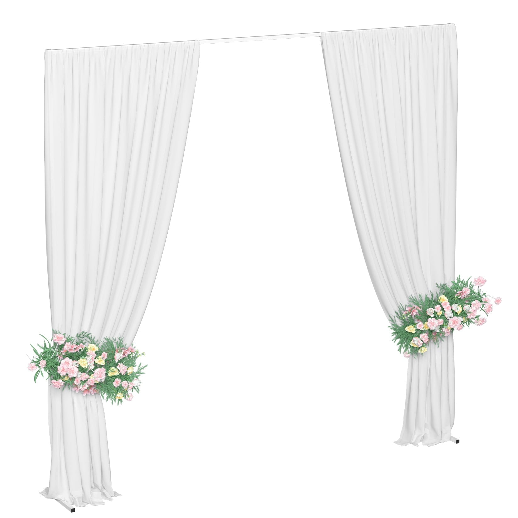 FLIP TRADE INC 10ft x10ft Wedding Party Prom Backdrop Stand Pipe Kit ...
