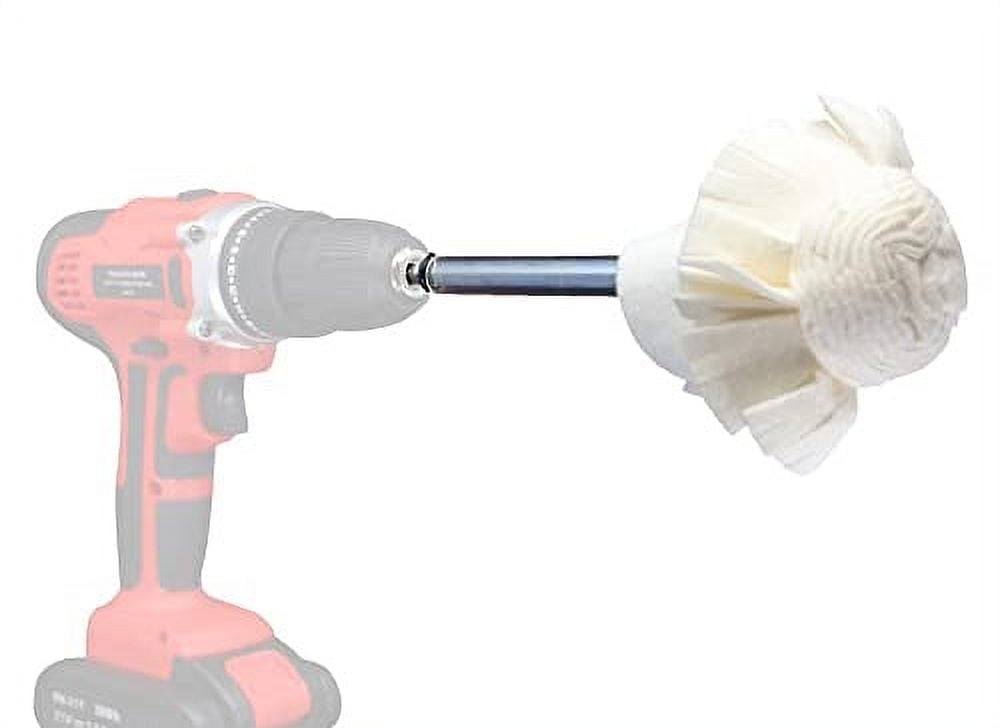 FLITZ Super Mini Buff Ball, Drill Polisher Attachment, Car Buffer Drill ...