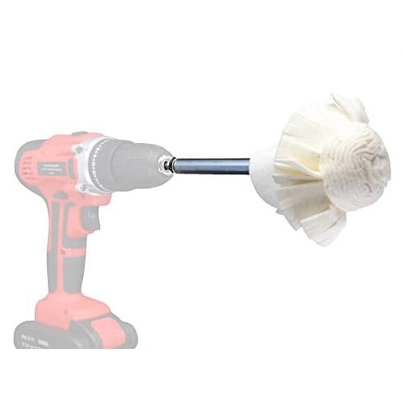 FLITZ Super Mini Buff Ball, Drill Polisher Attachment, Car Buffer Drill ...