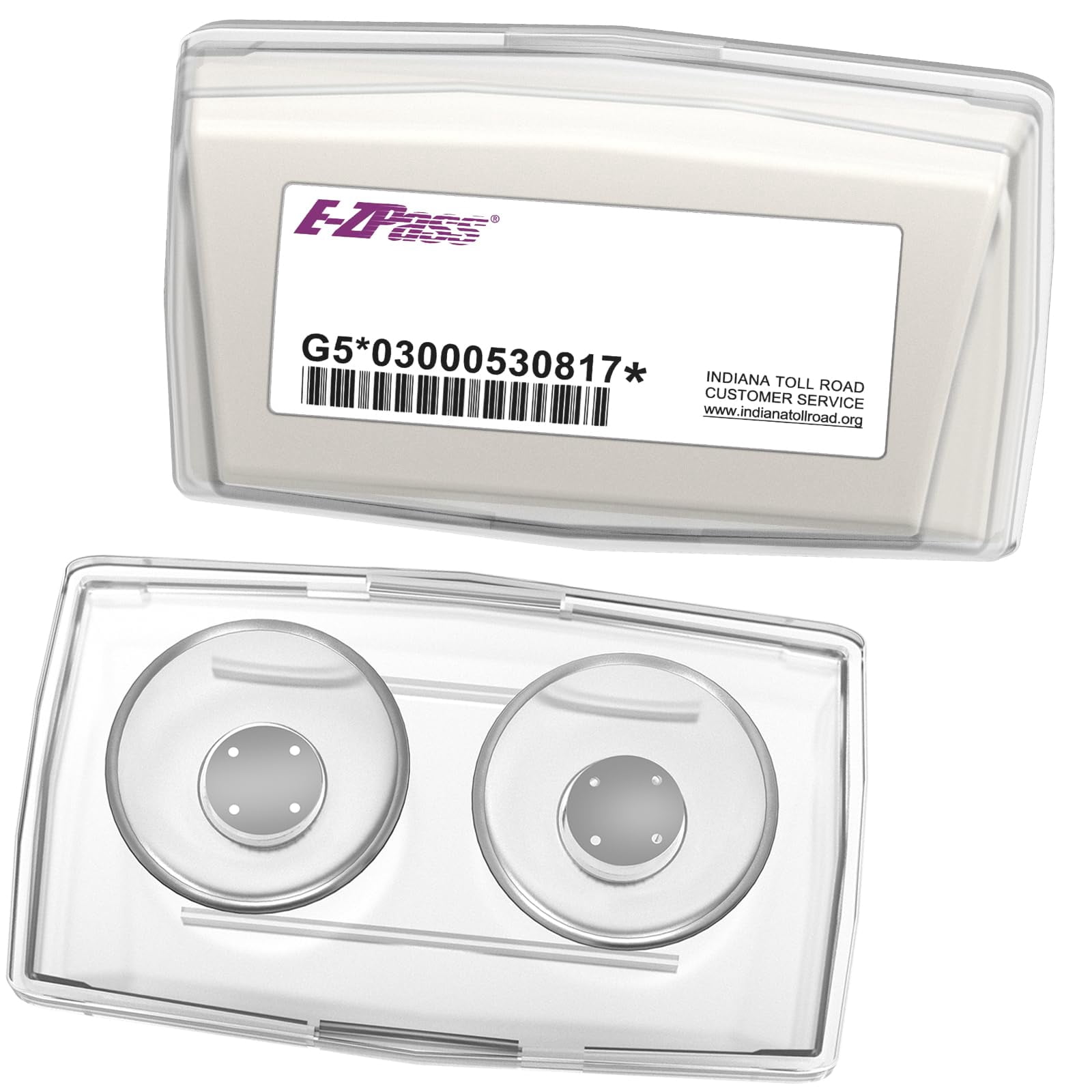 FLLIK EZ Pass Holder & Cover with Super Strong Suction Cups for Car ...