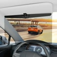 FLLIK Sun Visor Extender for Car, Polarized Anti-Glare UV400 Blocker ...