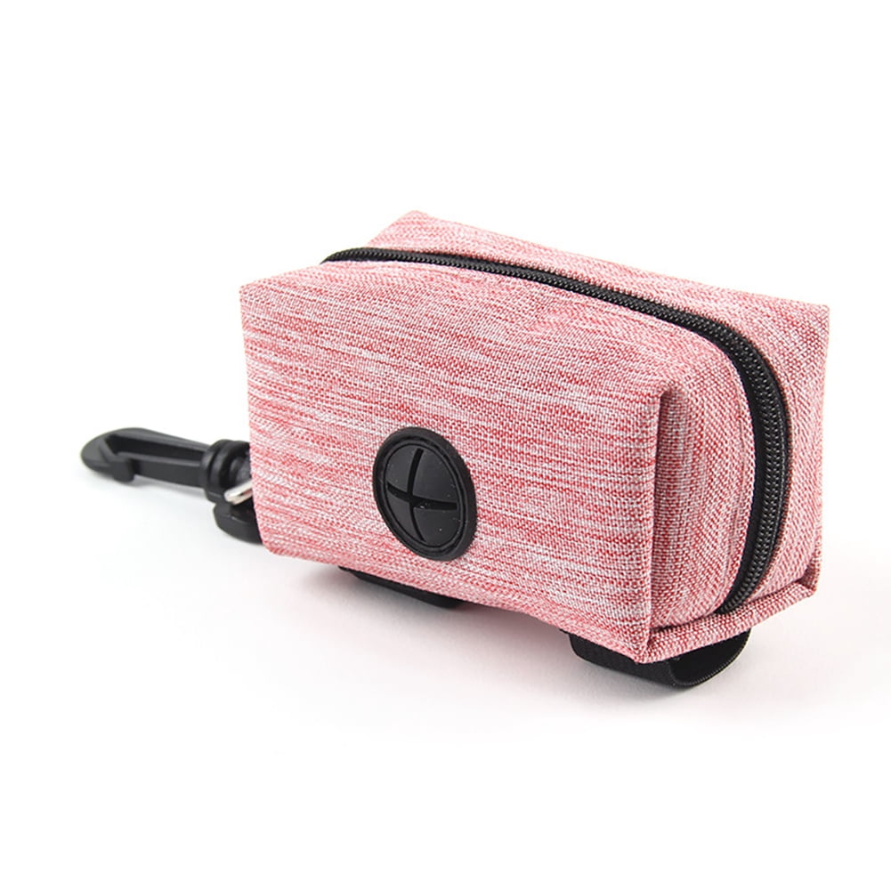 FLMEI Pet Waste Bag Dispenser Zipper Closure Compact Oxford Portable ...