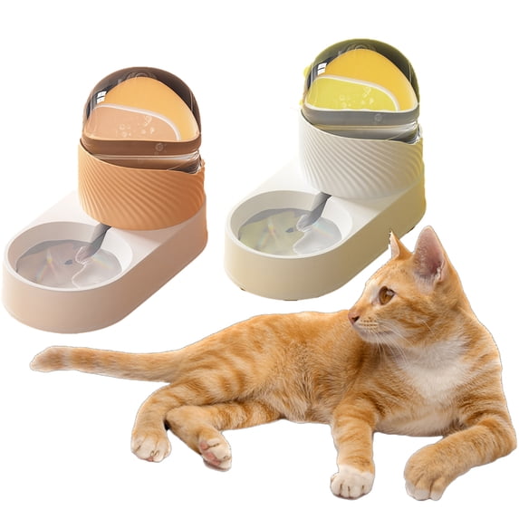 FLMEI Pet Waterer for Cats and Dogs Large Capacity Water Feeder for ...