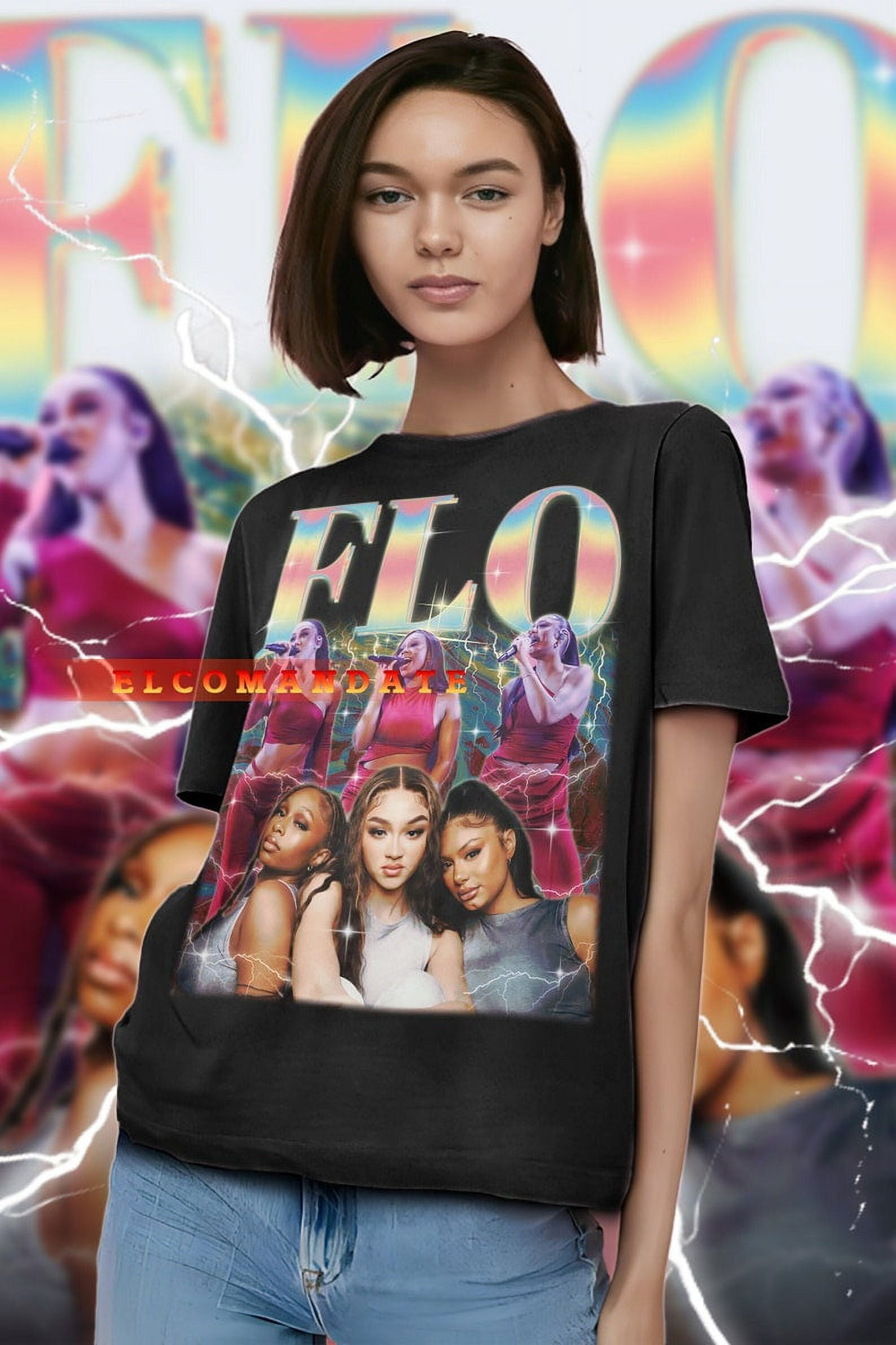 FLO Vintage Shirt, Flo Homage Tshirt - Walmart.com