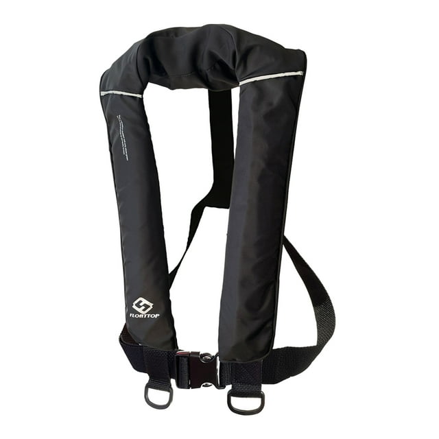 FLOATTOP Self-Inflating USCG Approved Life Jacket Vest for Adults ...