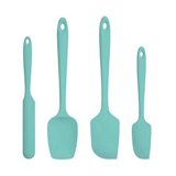 FLONOZZ Silicone Scraper Set Of 4, Cake Scraper Heat-Resistant ...