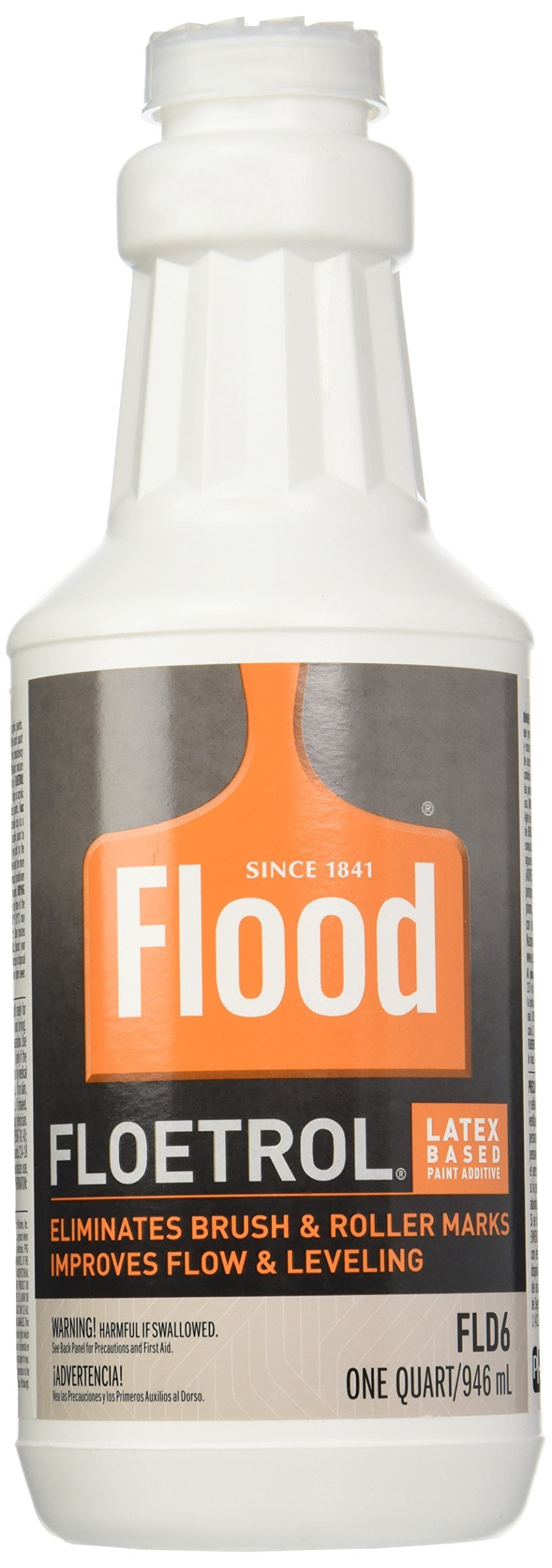 FLOOD/PPG FLD6-04 Water-Based Floetrol Paint Additive (1 Quart ...