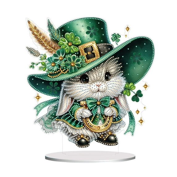 FLOPESN Animal Shimmer DIY Diamond Art Painting Desktop Ornament, St ...