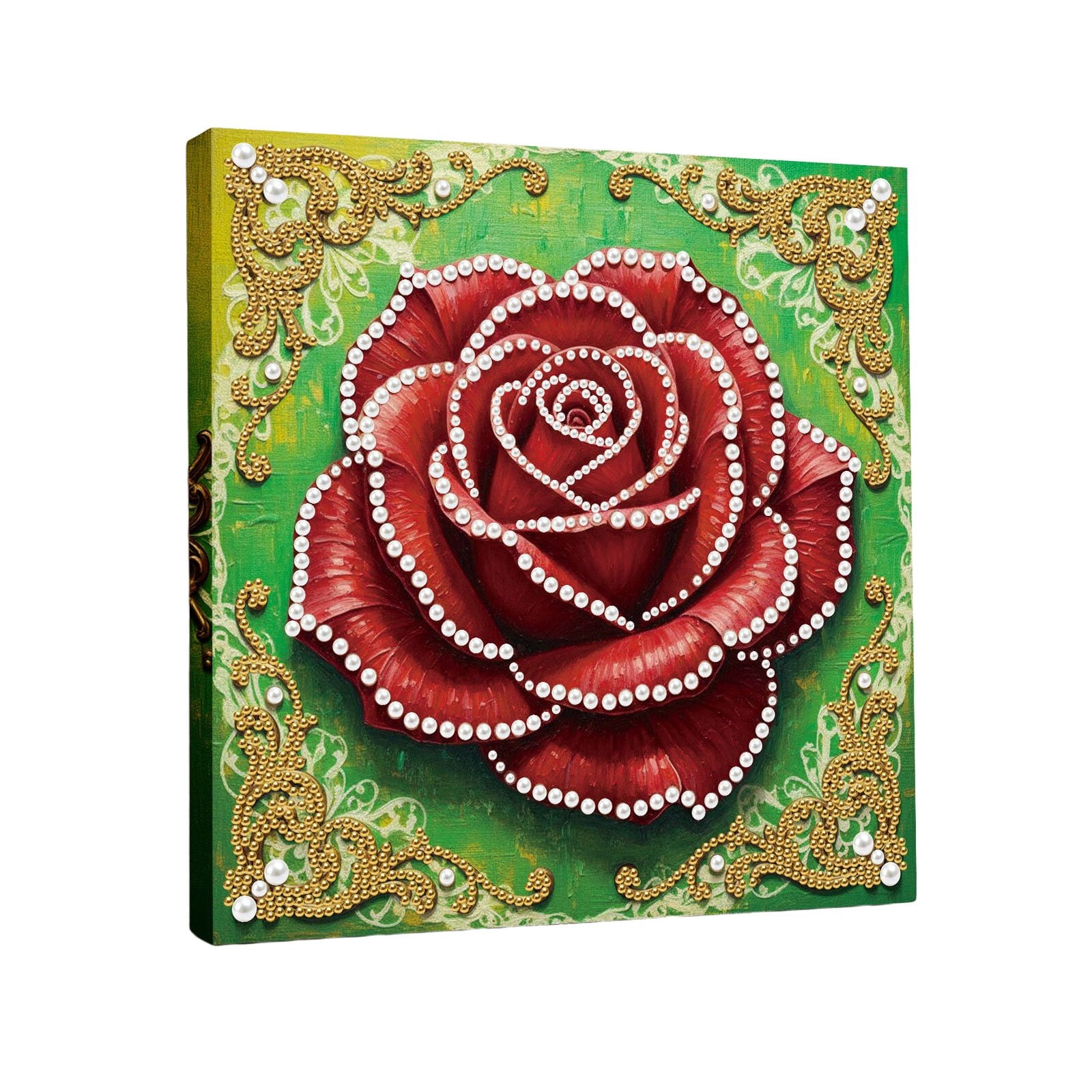 FLOPESN DIY Pearl Painting with Frame,Self-Adhesive, Healing, Stress ...