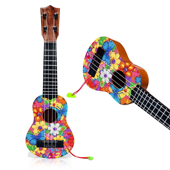 FLOPESN Ukulele Instrument DIY Diamond Painting Board, Creative Design ...