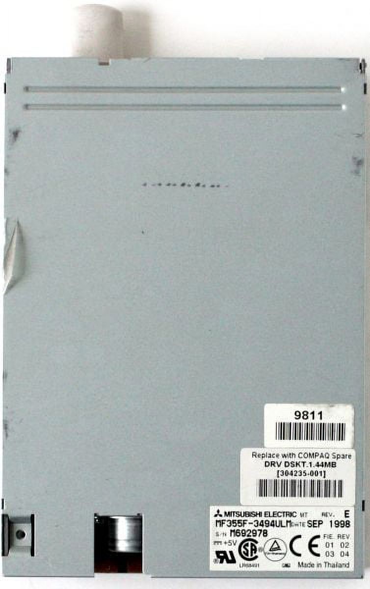 Floppy drive 3.5 1.44mb mf355f-3494ulm rev.e sep1998, 304235-001 ...