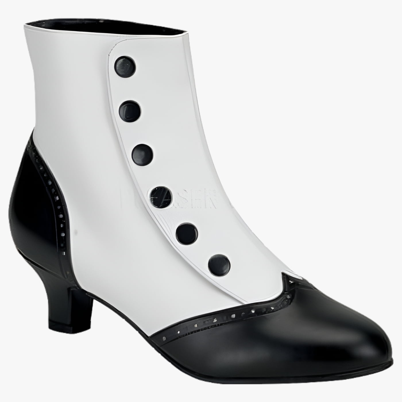 FLORA-1023, Button Spat Ankle Boot - Walmart.com