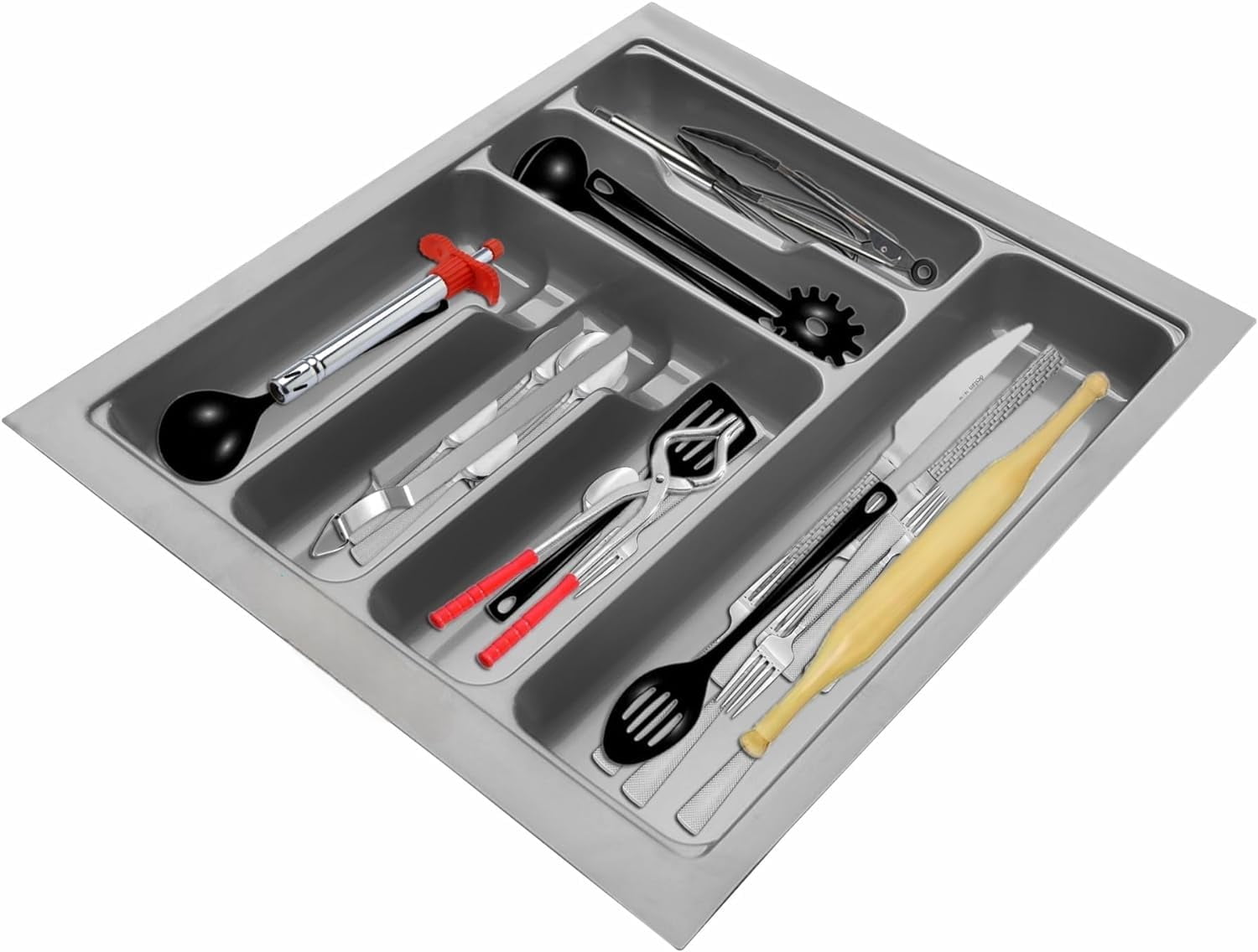 FLORA Cutlery tray for Kitchen Drawer Cutlery Cosmetic Stationary ...