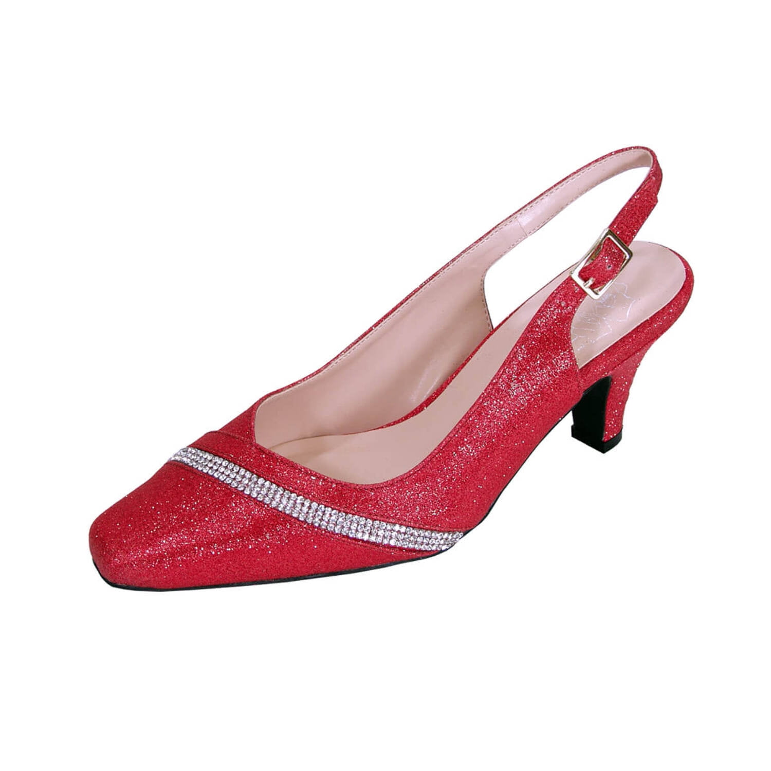FLORAL Candice Women's Wide Width Slingback Dress Shoes - Walmart.com