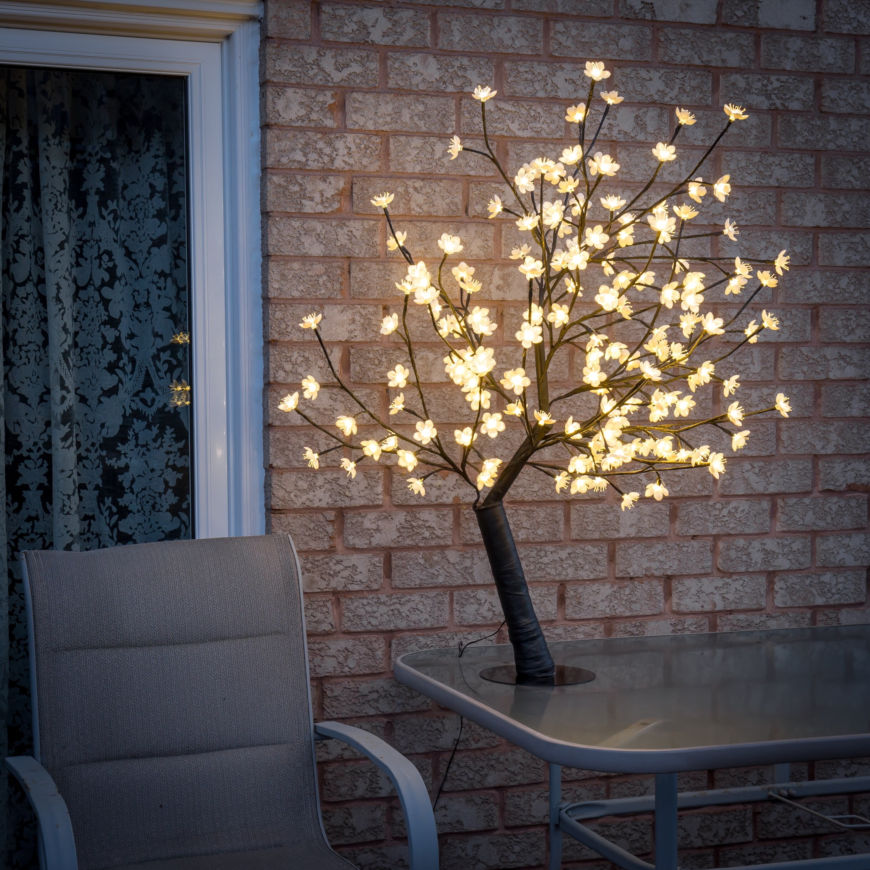 Outdoor Cherry Blossom Tree 160 Warm White LED (Hi-Line Exclusive ...