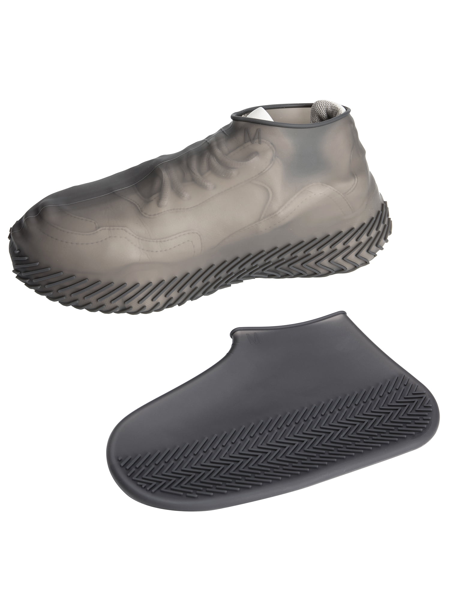 FLORATA Silicone Rain Waterproof Shoes Covers Overshoes Shoes ...