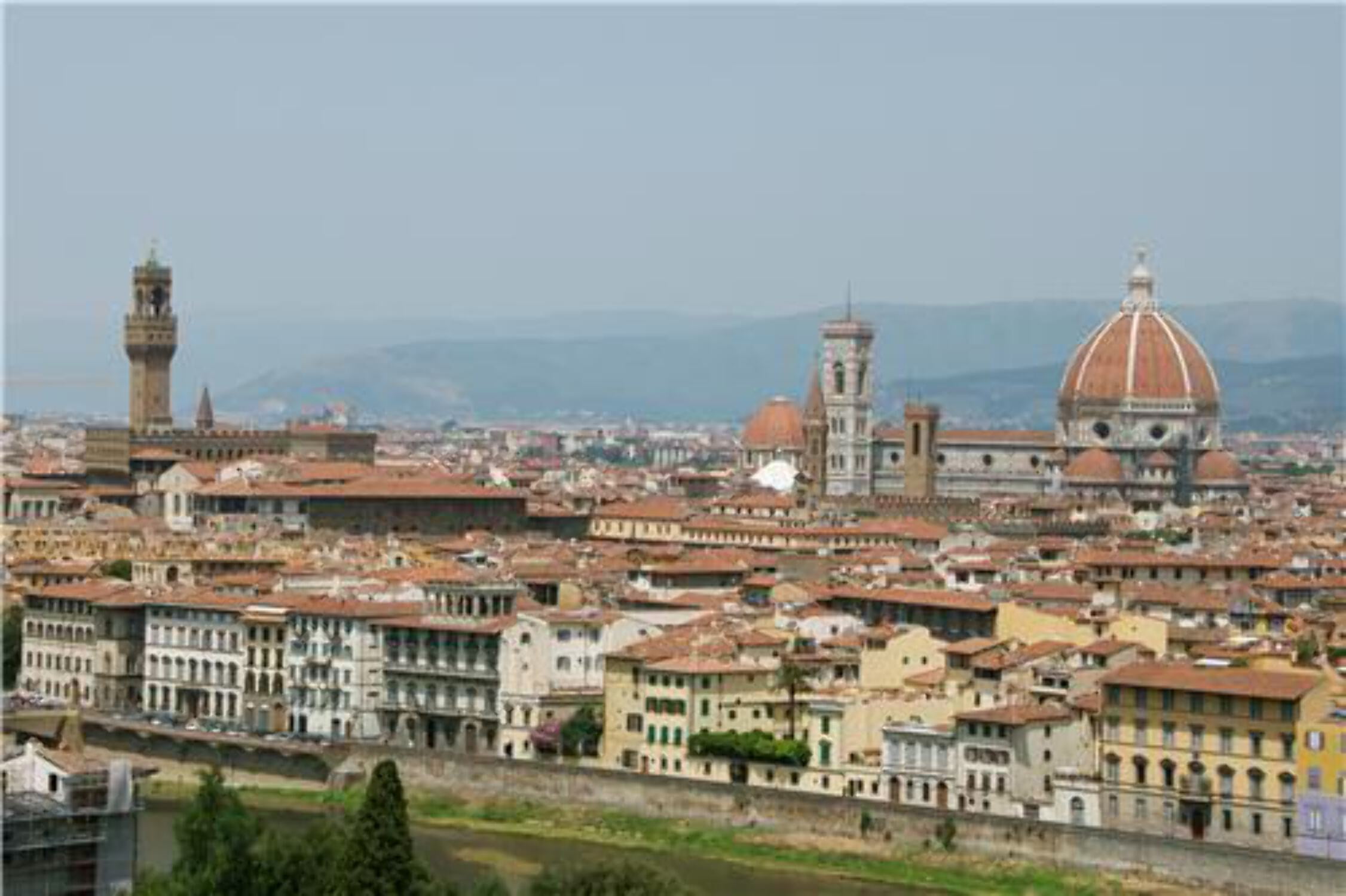 FLORENCE SKYLINE GLOSSY POSTER PICTURE PHOTO italy tuscany capital ...