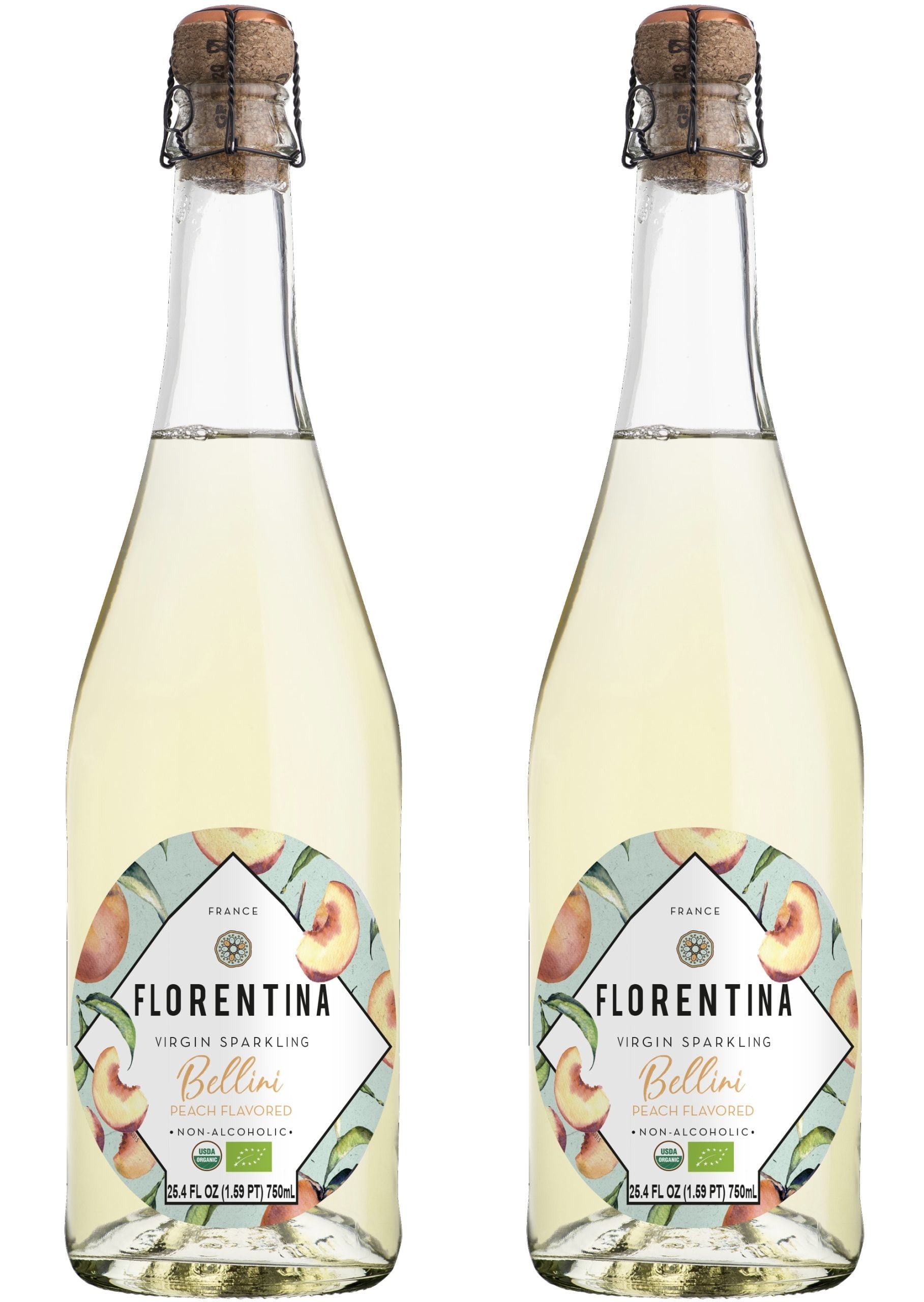 FLORENTINA: The Ultimate Organic Sparkling Elixir – Alcohol-Free, Zero ...