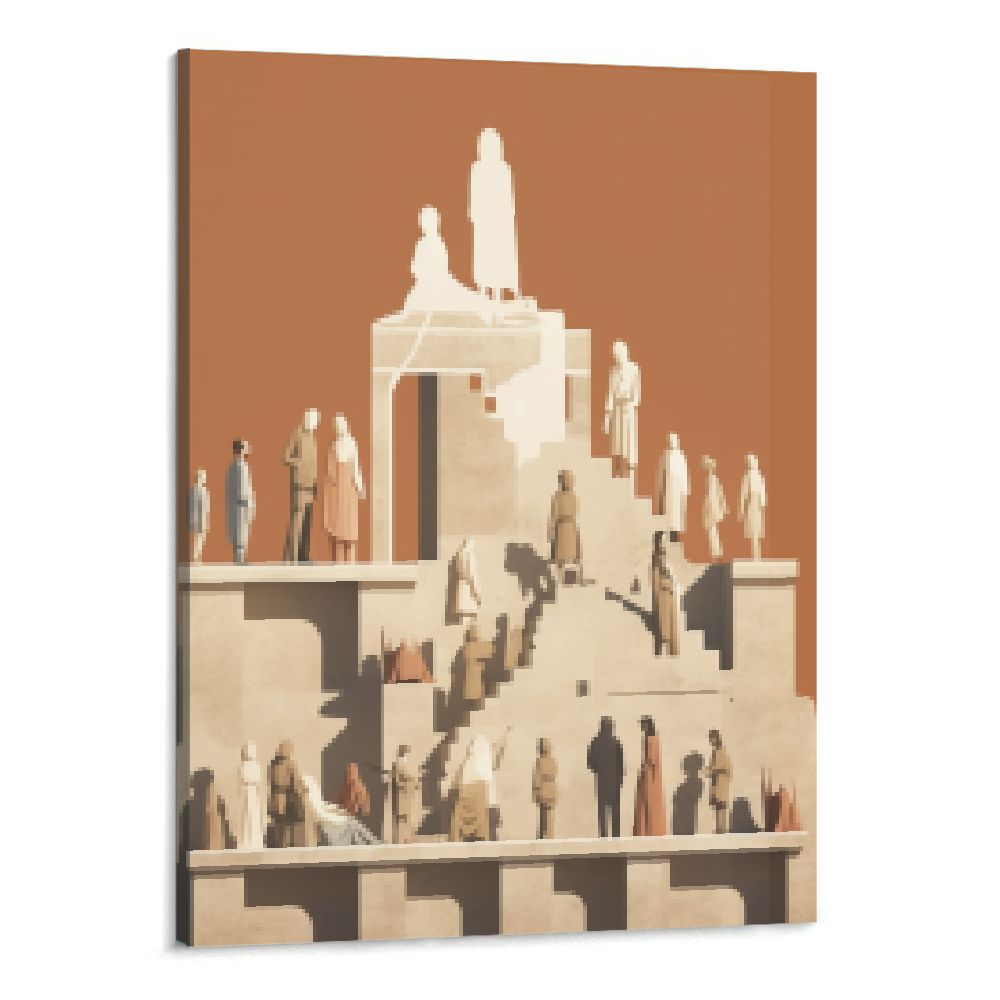 FLORID 16x20in Canvas Wall Art n Healed Poster Scripture Fringe of ...