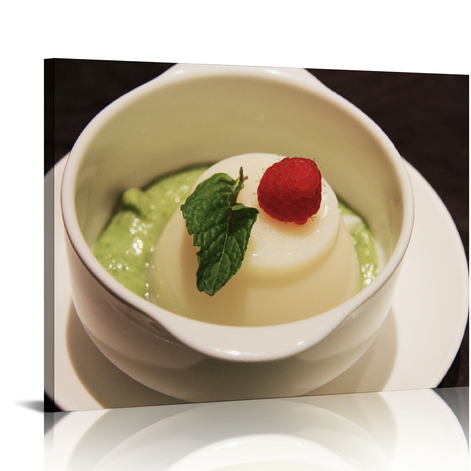 FLORID Canvas Wall Art Dessert Wall Art For Living Room, Banksy Style ...