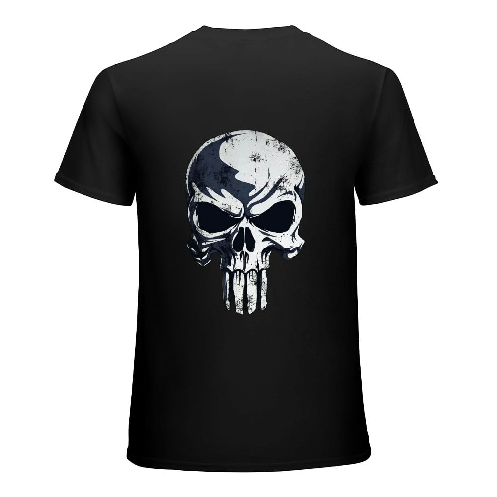 FLORID Comics Punisher Skull Symbol Distressed T-Shirt - Walmart.com