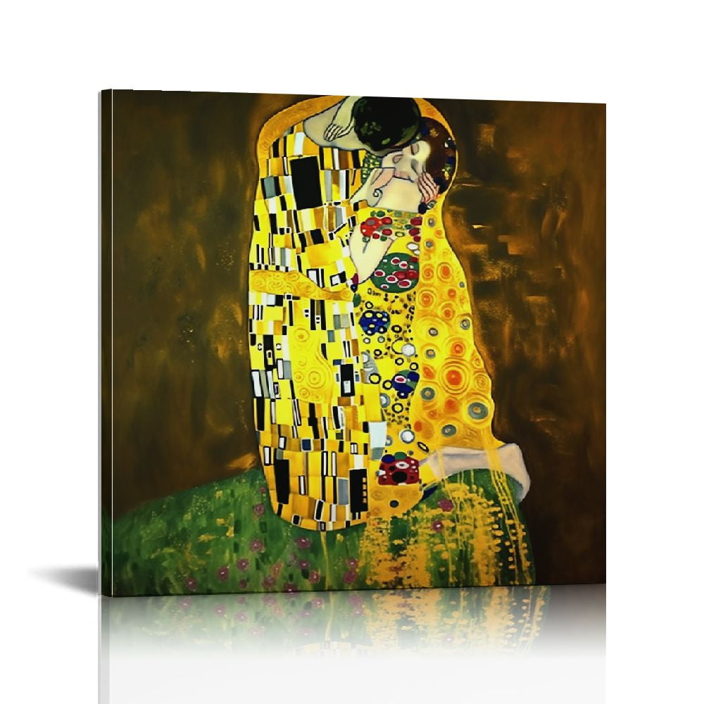 FLORID Extra Large The Kiss by Gustav Klimt Famous Oil Paintings ...