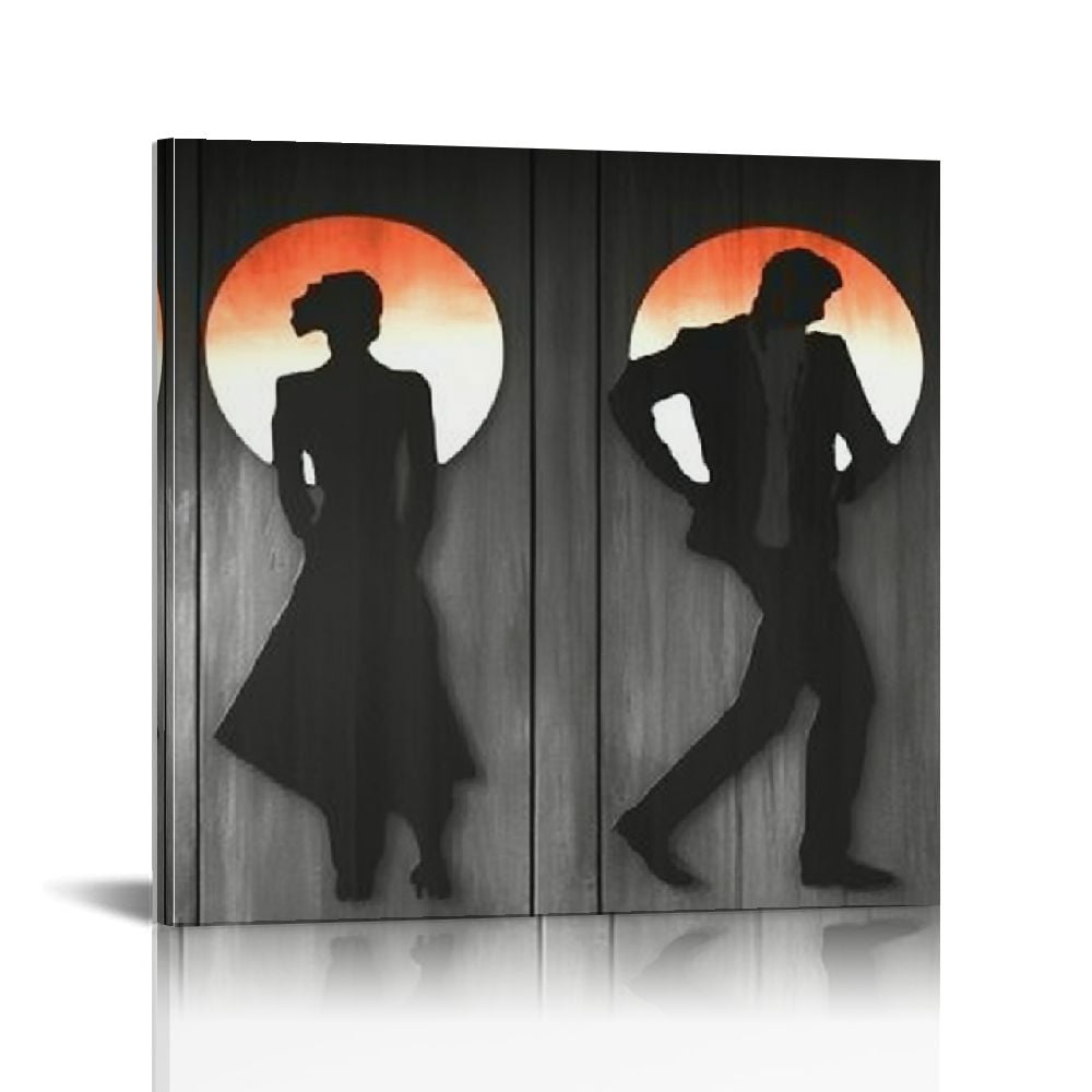 FLORID Funny Bathroom Signs Restroom Sign Cute Funny Half Toilet ...