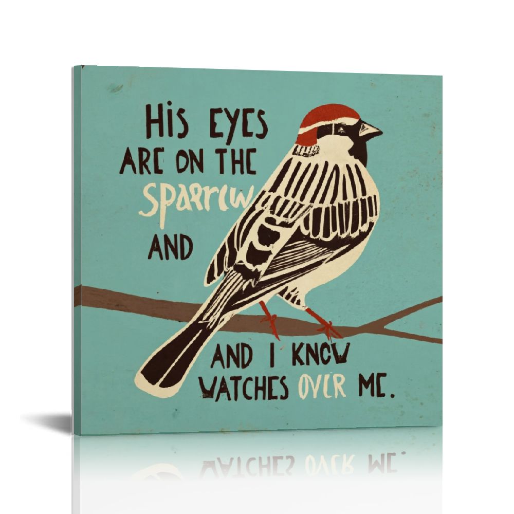 FLORID 'His Eyes Are on The Sparrow Bible Verse scripture prayer Hope ...