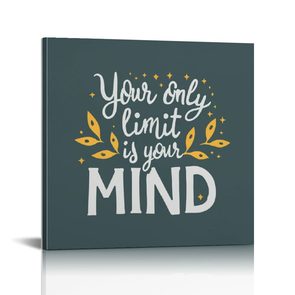 FLORID Inspirational Wall Art Office Decor Motivational Canvas Poster ...